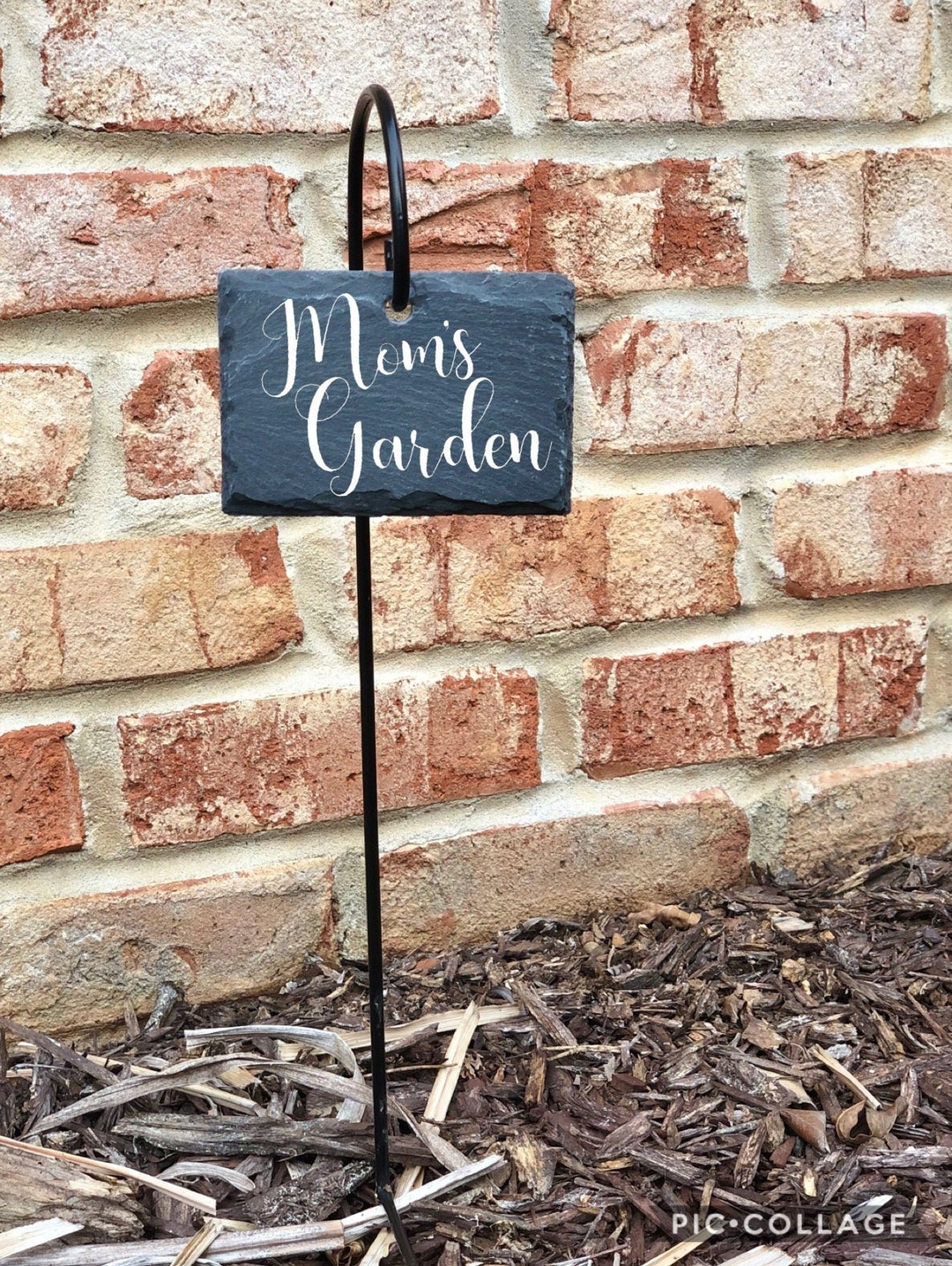 Mom's Garden, Grandpa's Garden, Personalized Gift, Garden Sign, Weather ...