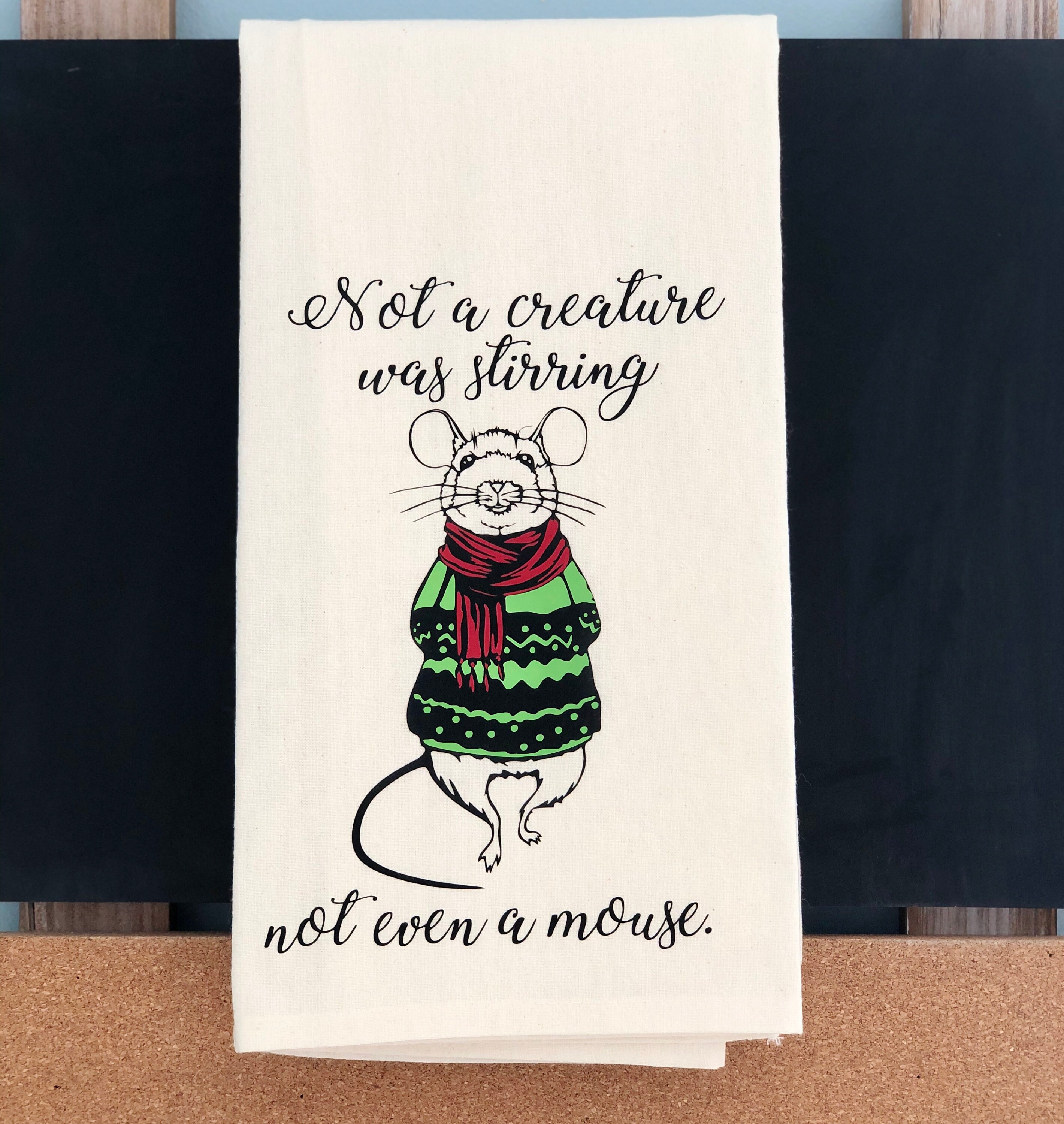 Christmas Sweater Mouse, Not a Creature Was Stirring, Holiday Kitchen ...