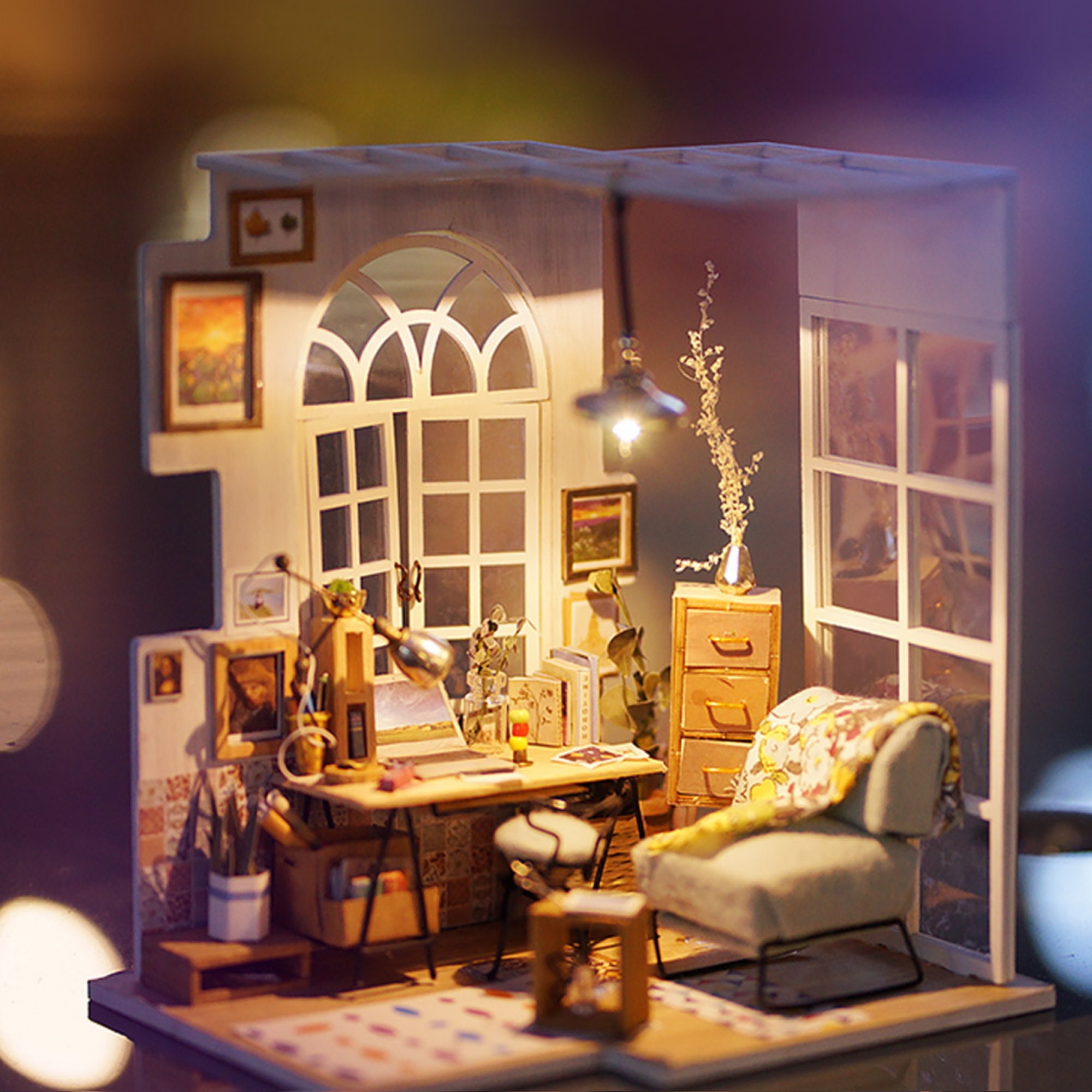 Wooden Model Building SetCreative Birthday GiftDIY | Etsy