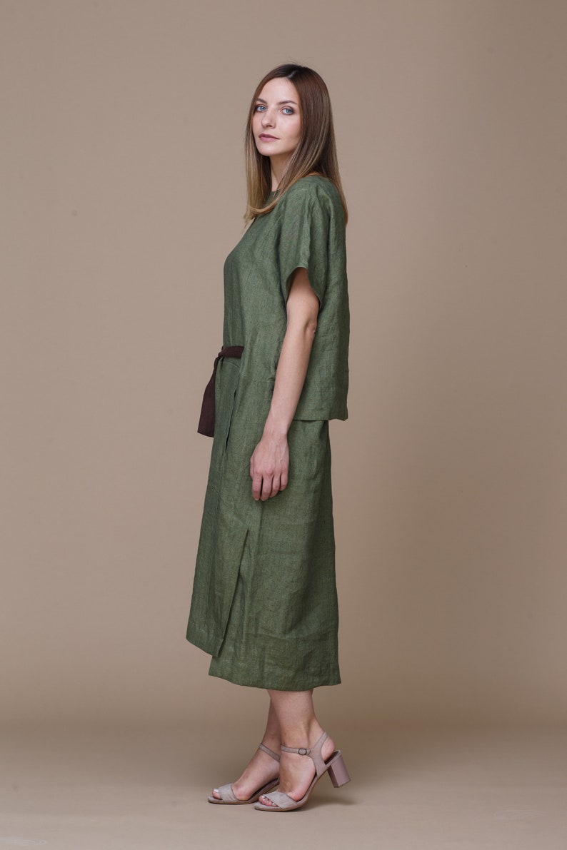 Linen dress. Summer dress. Linen clothing for women. Eco | Etsy