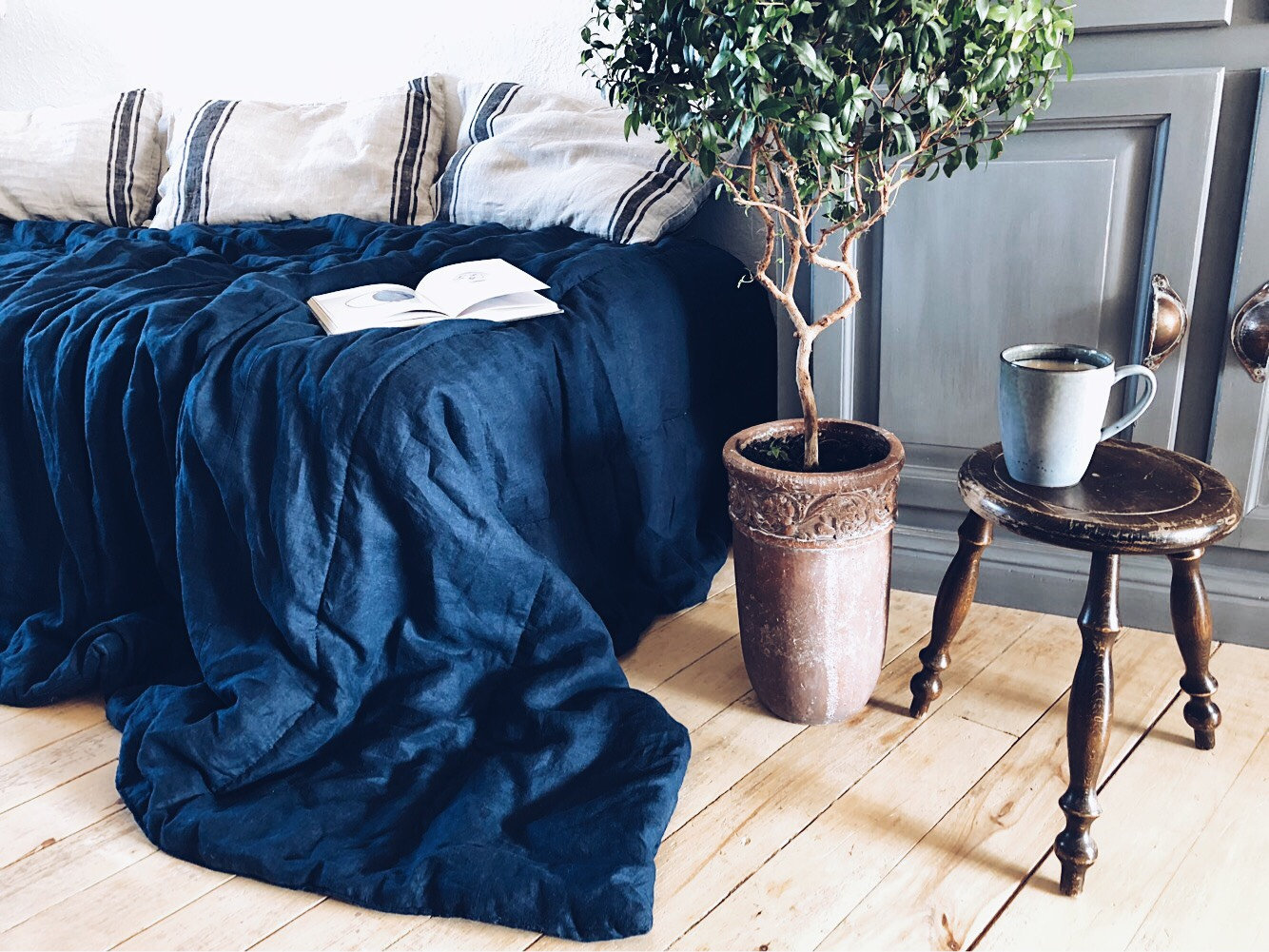 Linen Duvet Cover. Closure Envelope. 100% Linen. Natural. - Etsy