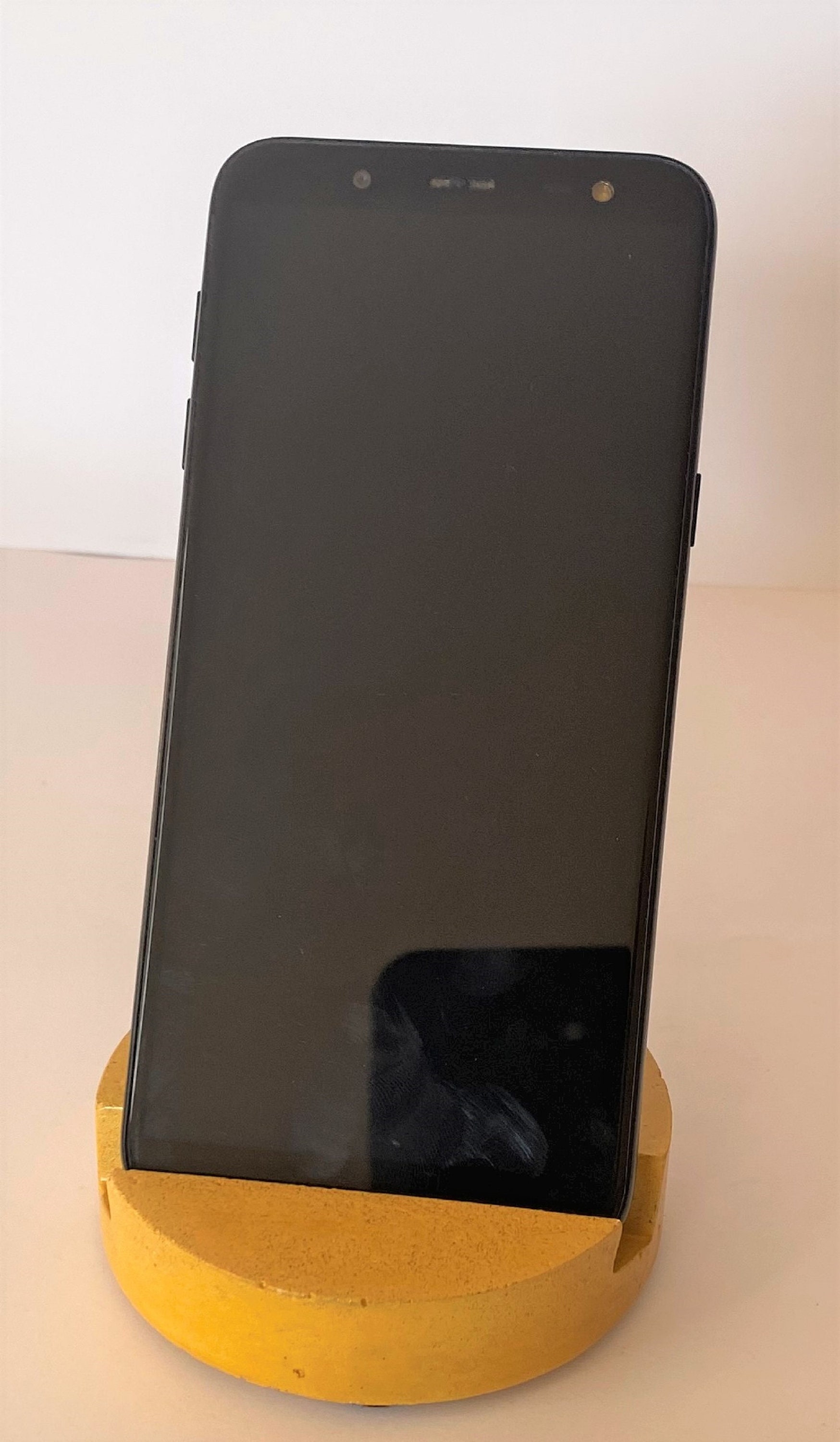 Cell Phone Holder / Custom Phone Stand / Cement Mobile Cell - Etsy