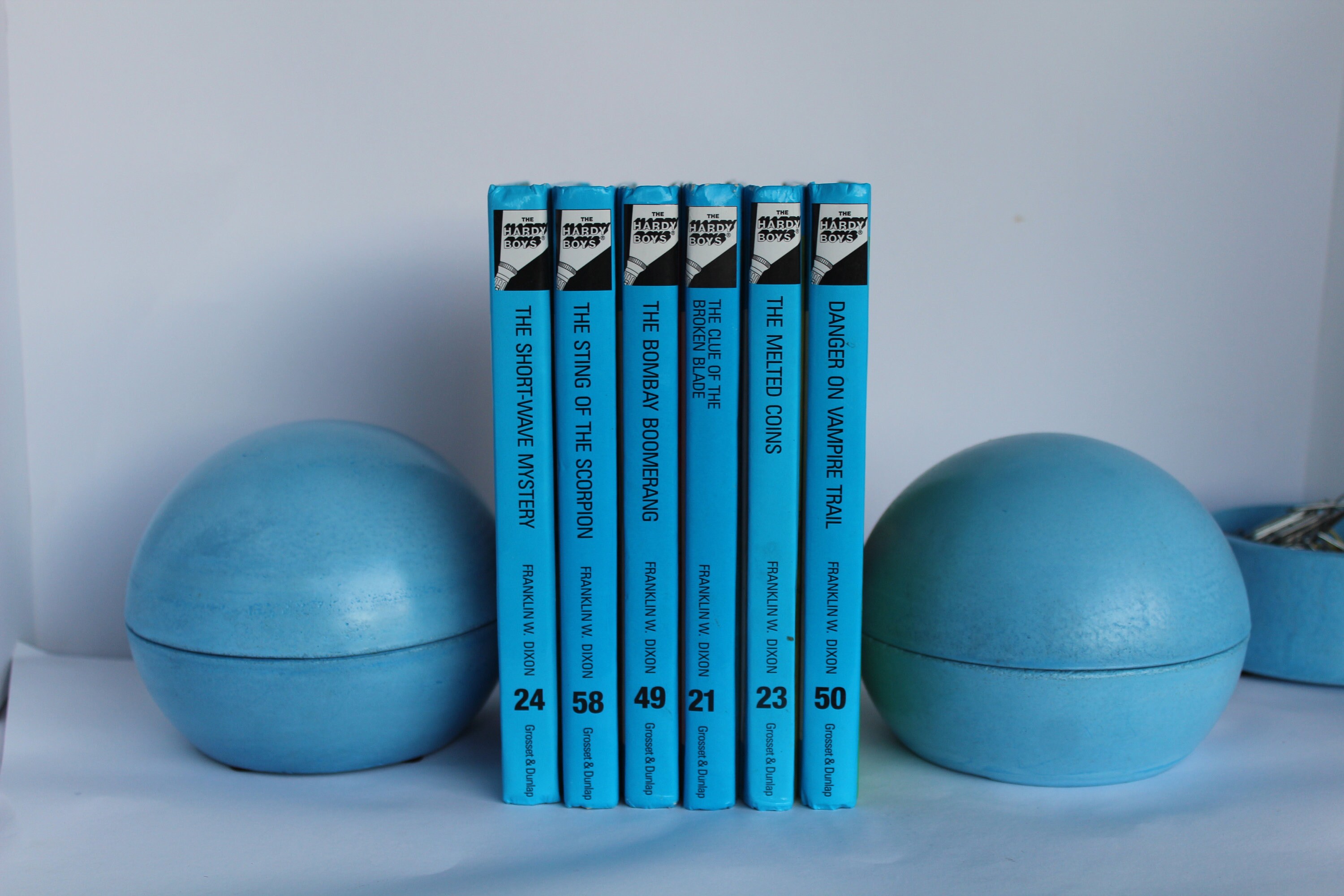 Heavy Concrete Bookend 5 X 4.25 / Round Book End / Orb Book Stopper - Etsy