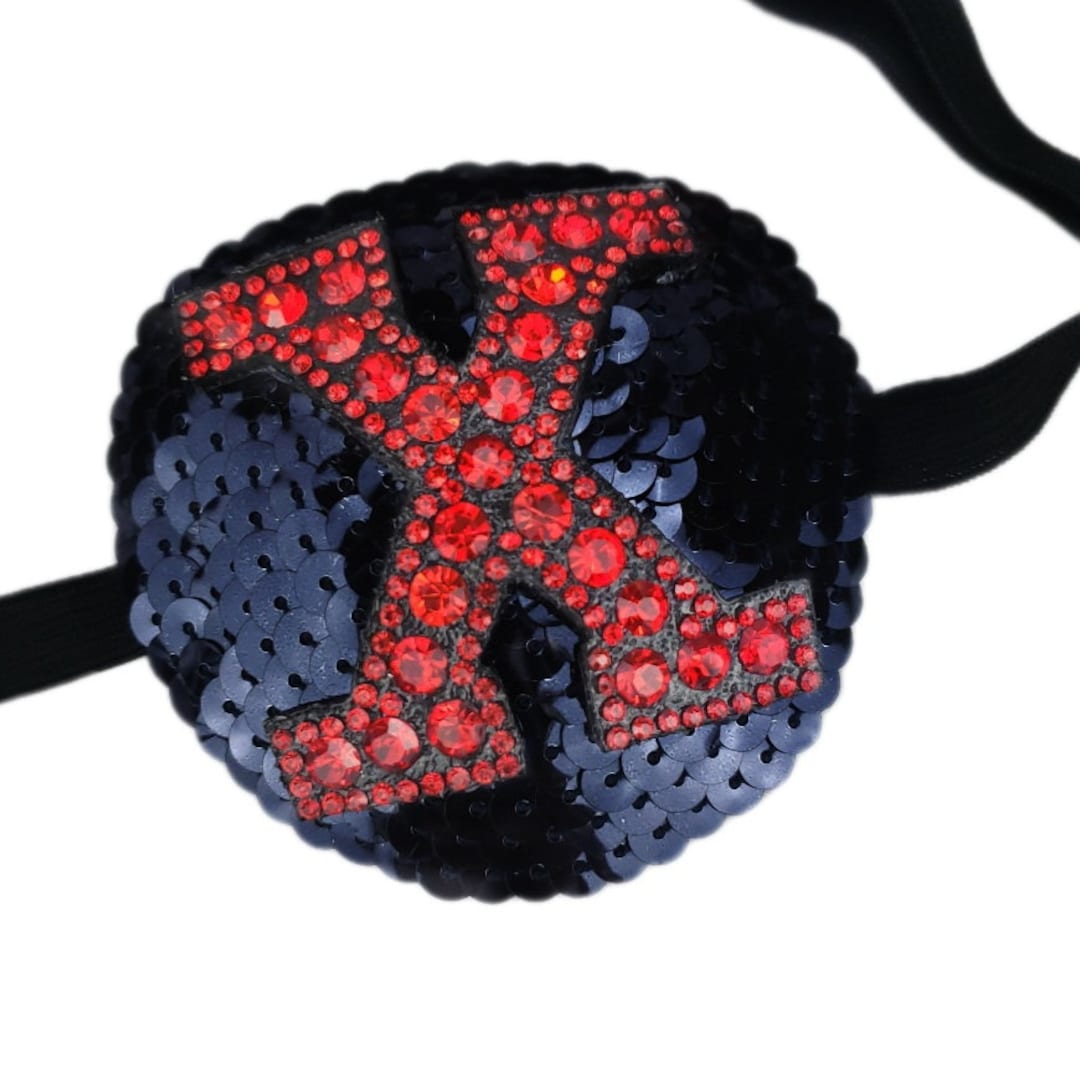 Red X Eye Patch Madonna Madame X Eye Patches for Adults AJ - Etsy
