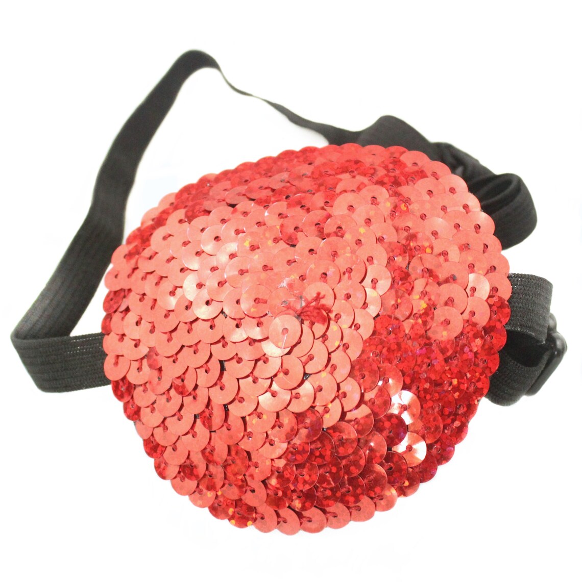 Sequin Eye Patch More Colors Black Red Silver and Gold | Etsy