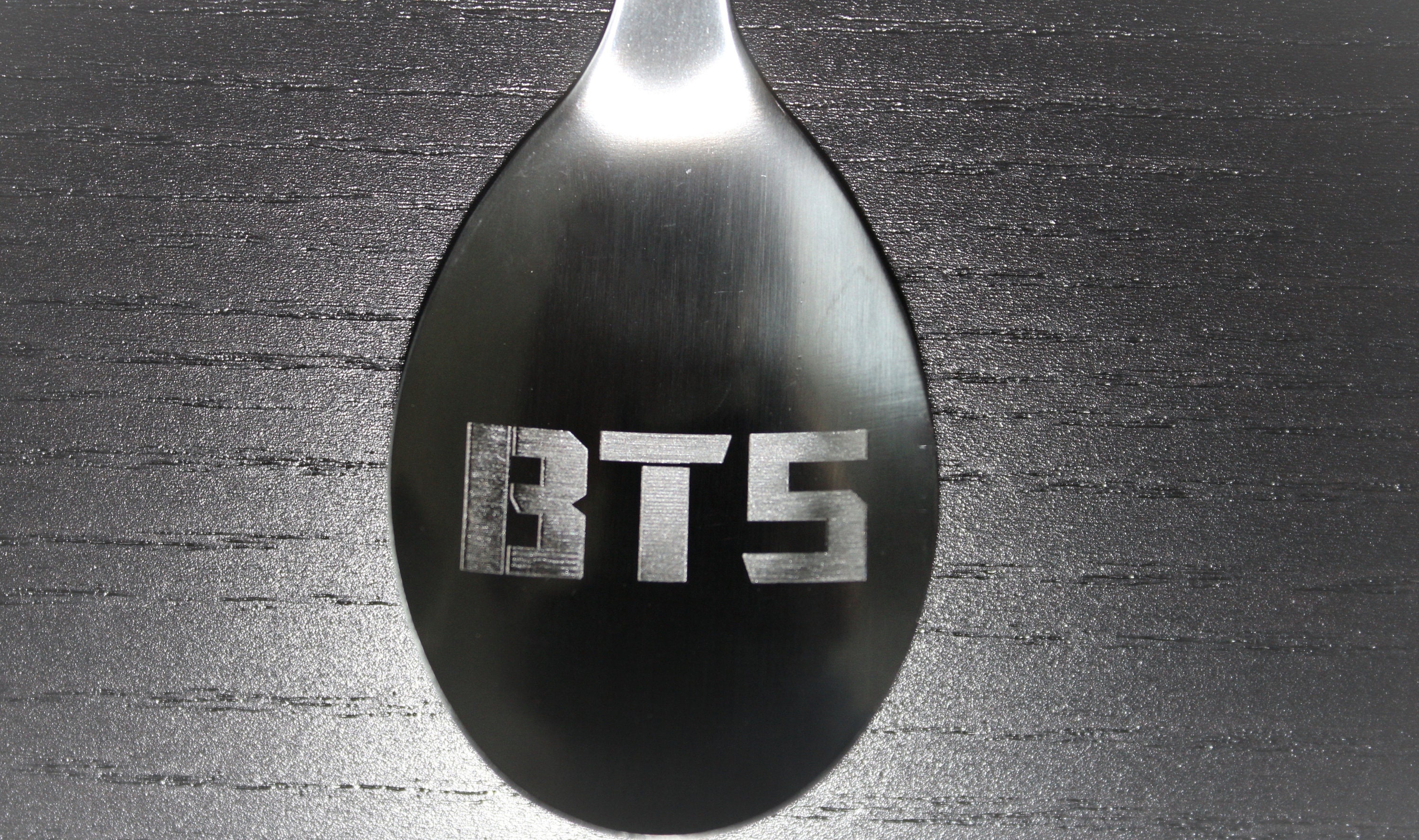 Kpop BTS Chopsticks & Spoon Set [pink] - Korean Style - Etsy