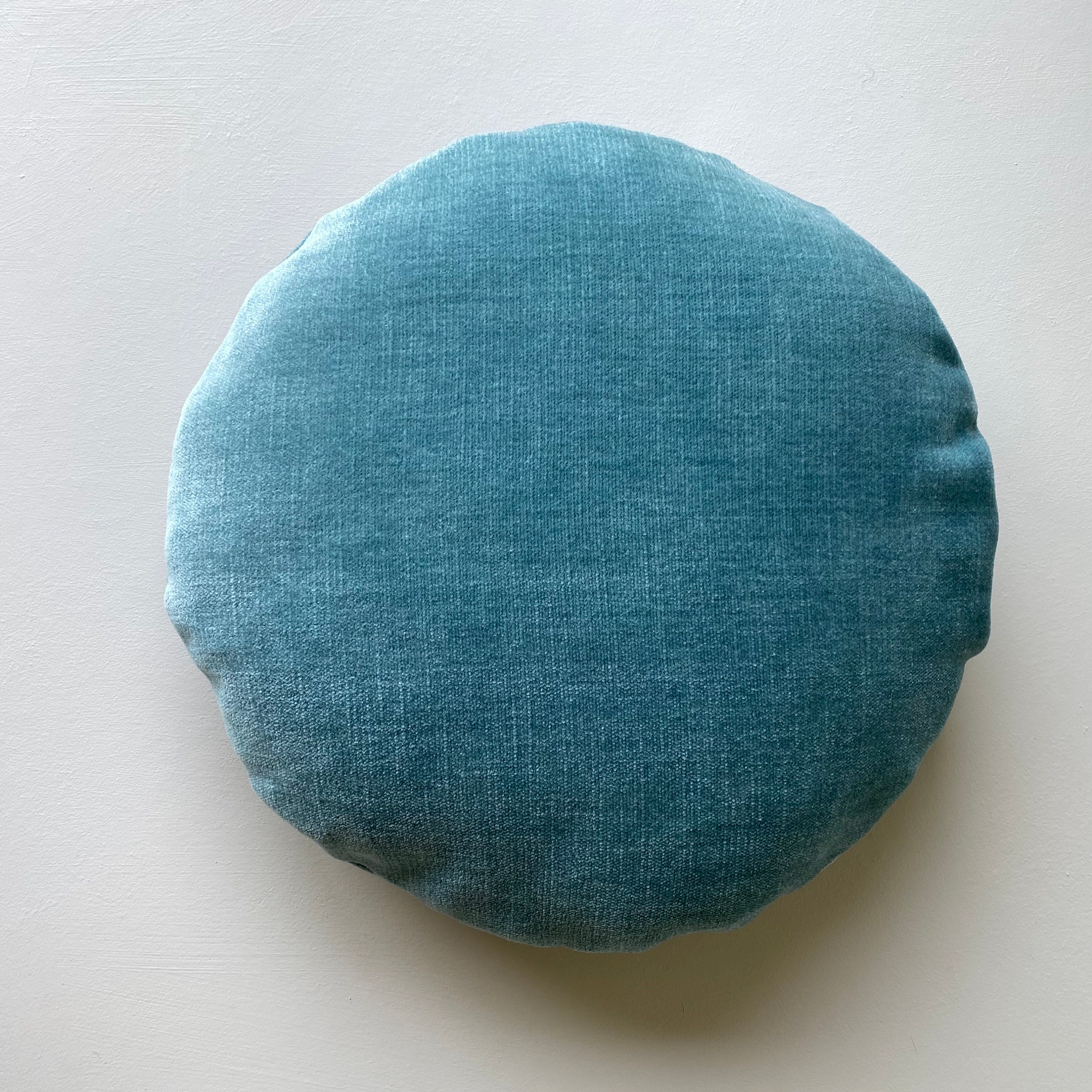 Velvet Round Cushion 14 Multi Colours Available - Etsy UK