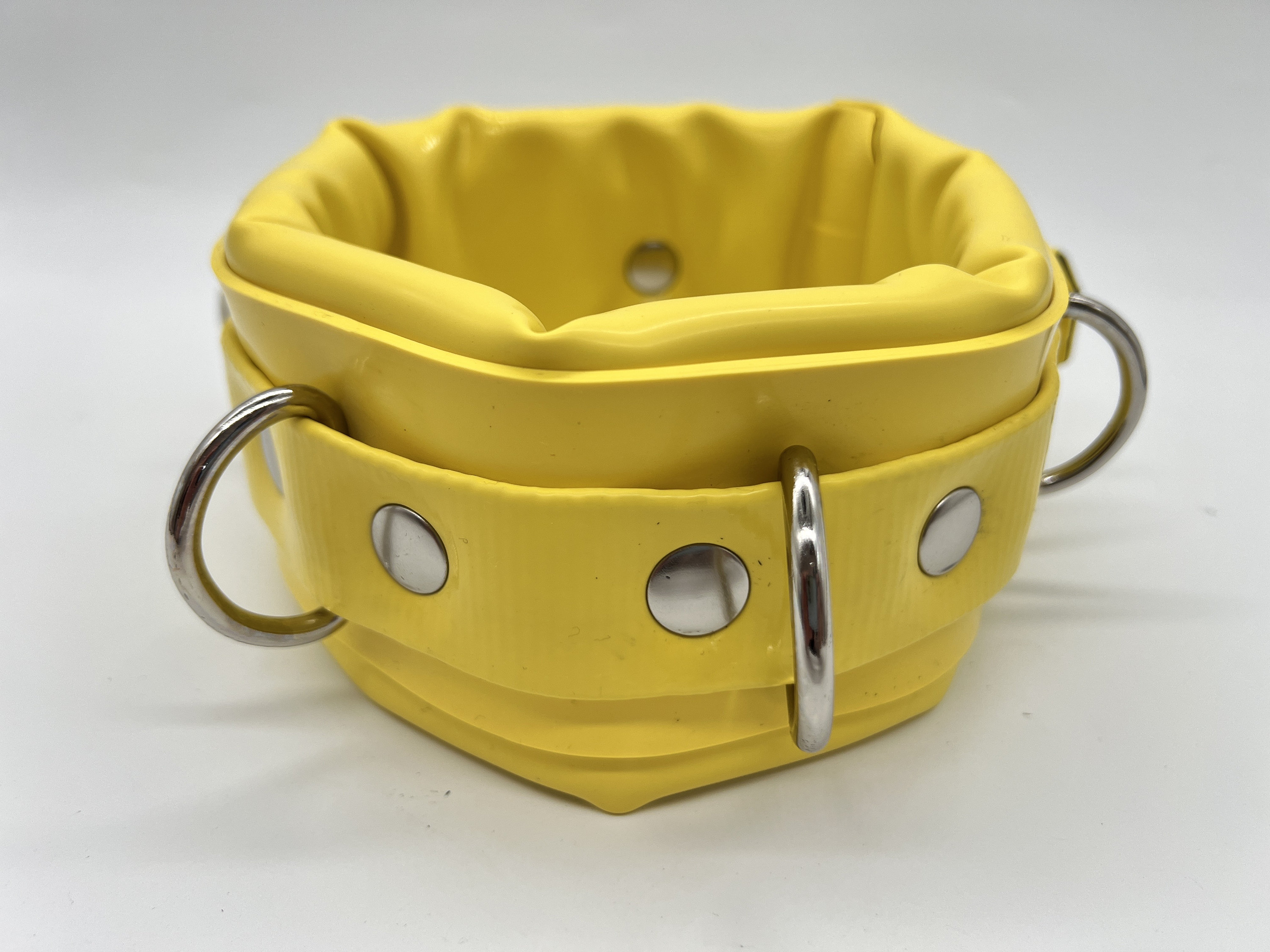 The 'ultra' Rubber Collar Padded Rubber Collar Latex Bdsm Gay Int - Etsy