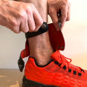 Latex Rubber Ankle Wallet - Colour Customisation Purse Coin Bag Card ...