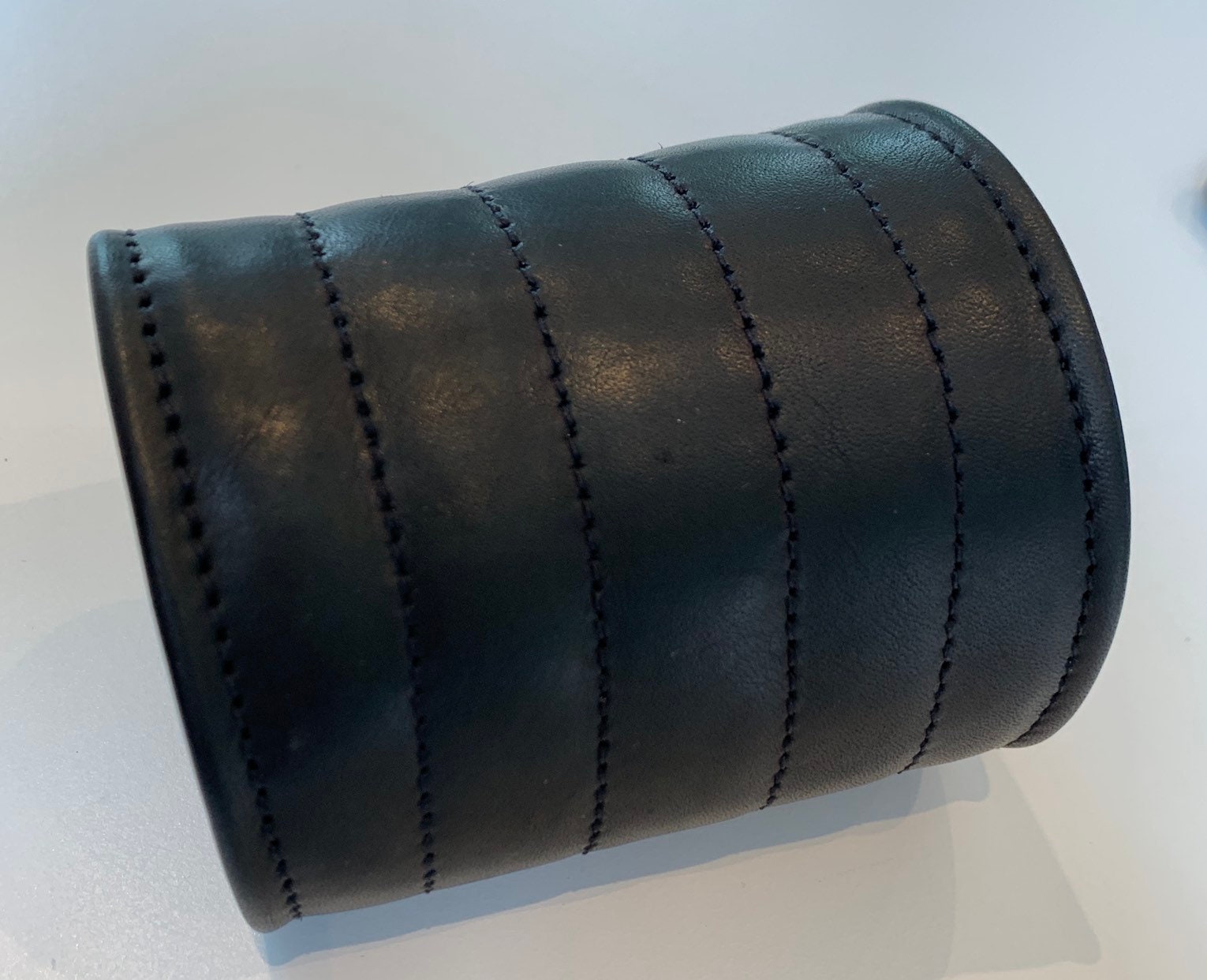 Real Luxury Padded Leather Wrist Wallet Black All Sizes. Coin Wallet ...