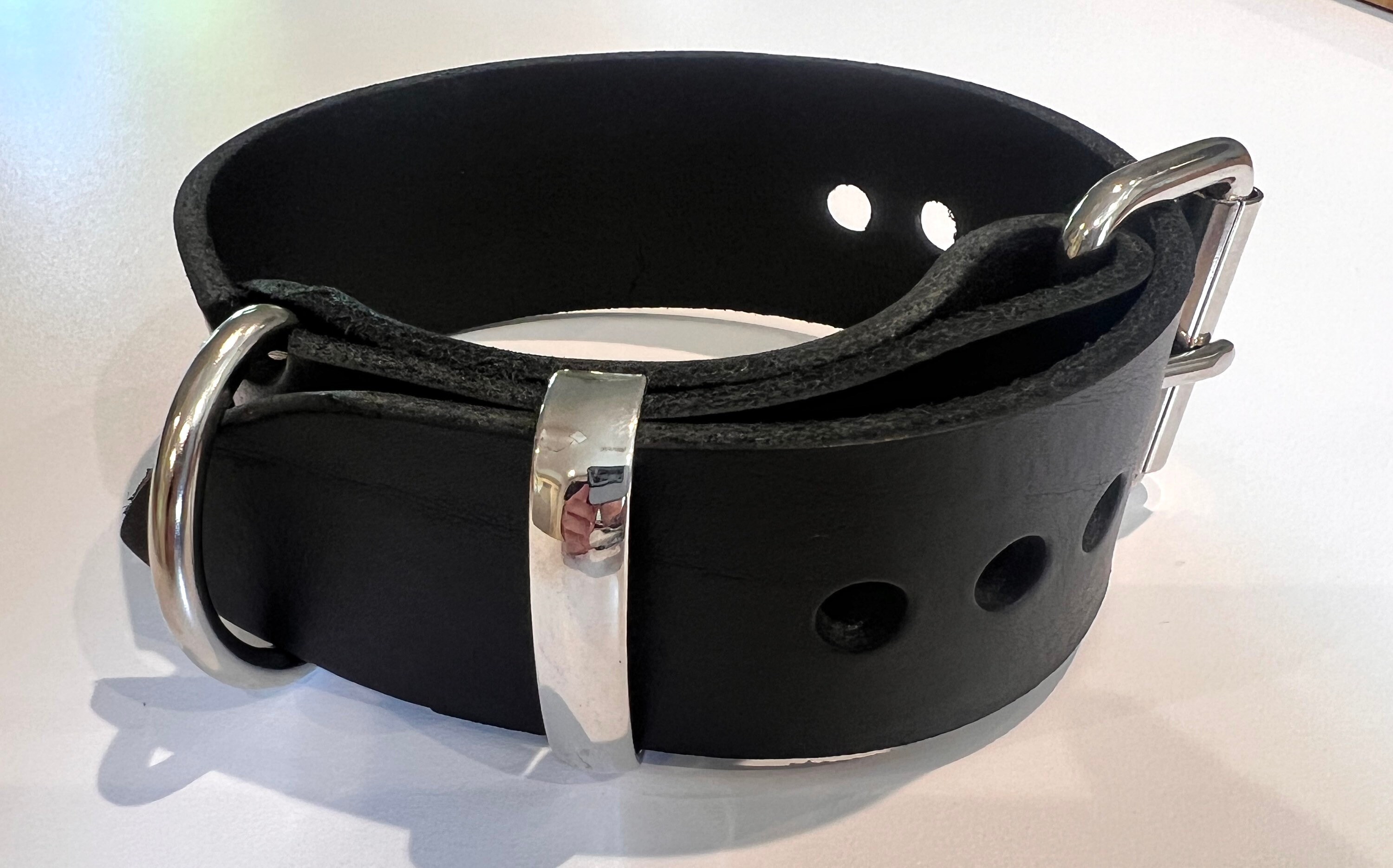 Leather Bicep Strap With D-ring Made With Real Leather Great Bicep Cuff ...