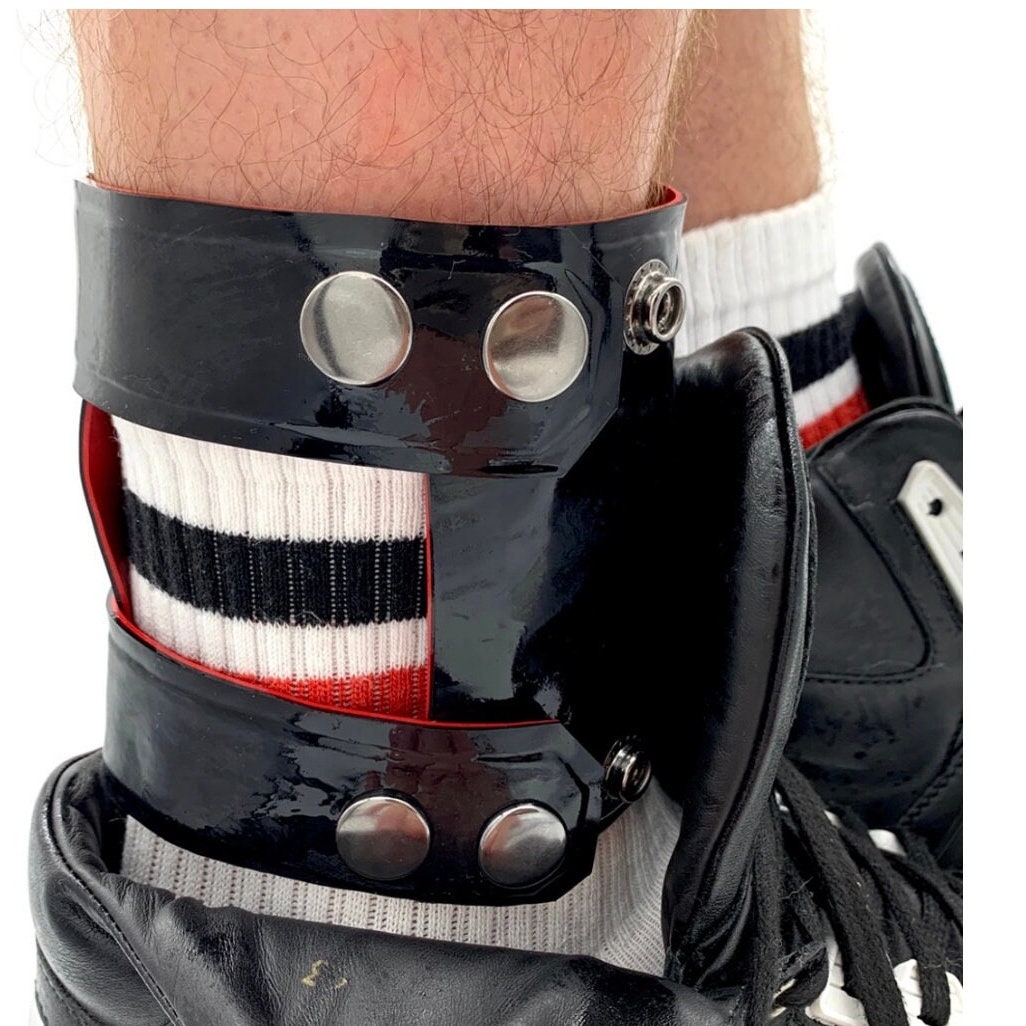 Latex Rubber Ankle Wallet - Colour Customisation Purse Coin Bag Card ...