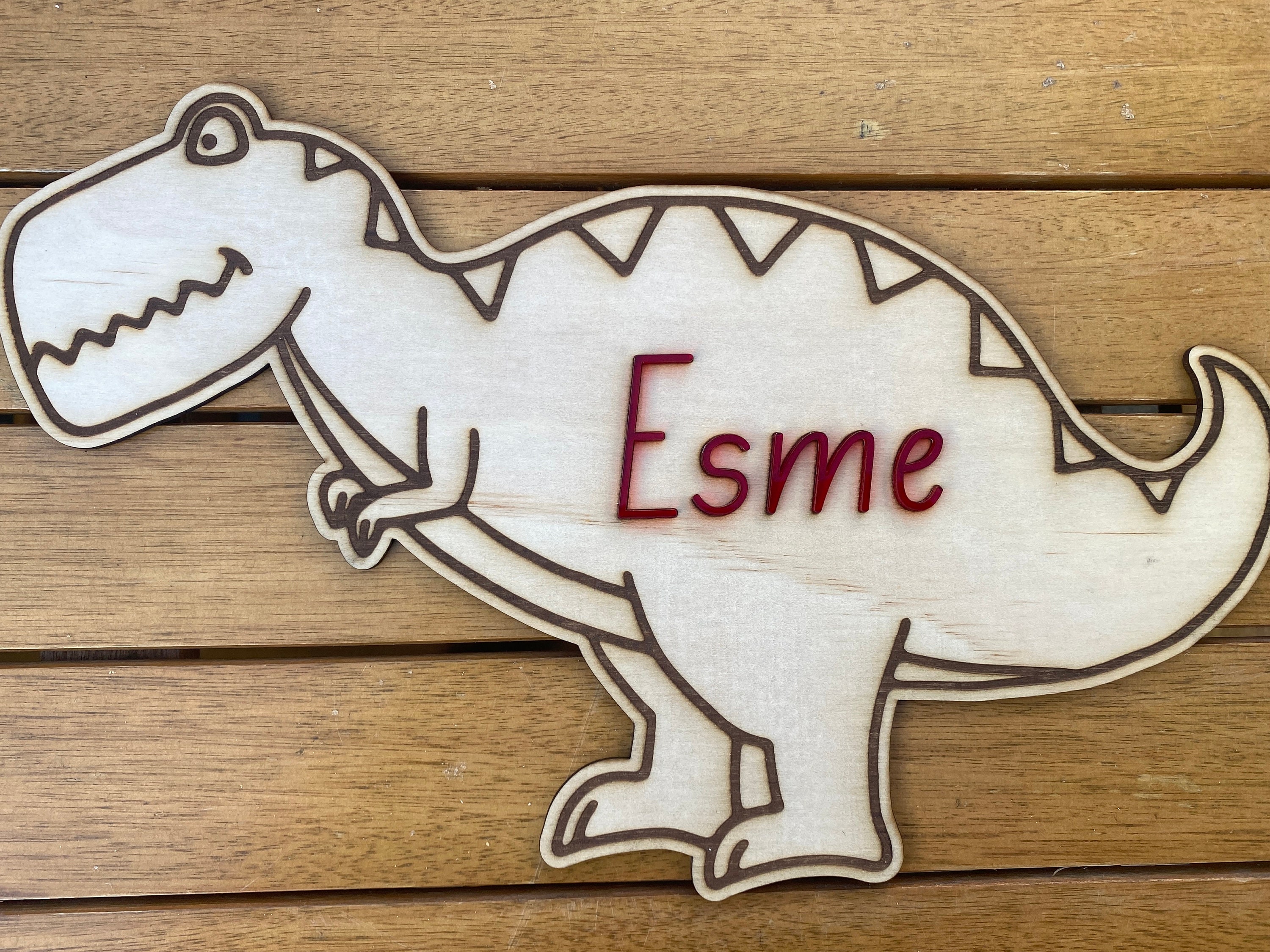 Dinosaur Door Sign, Dino, Personalized, Custom - Etsy