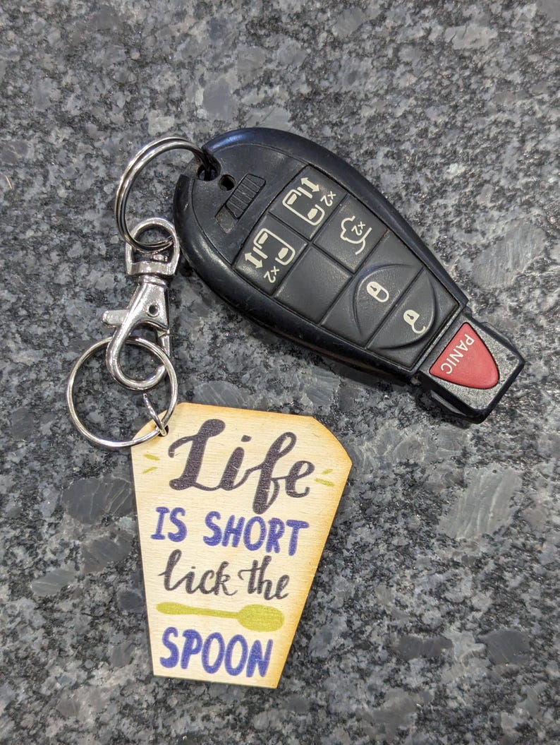 Life is Short Lick the Spoon - Etsy