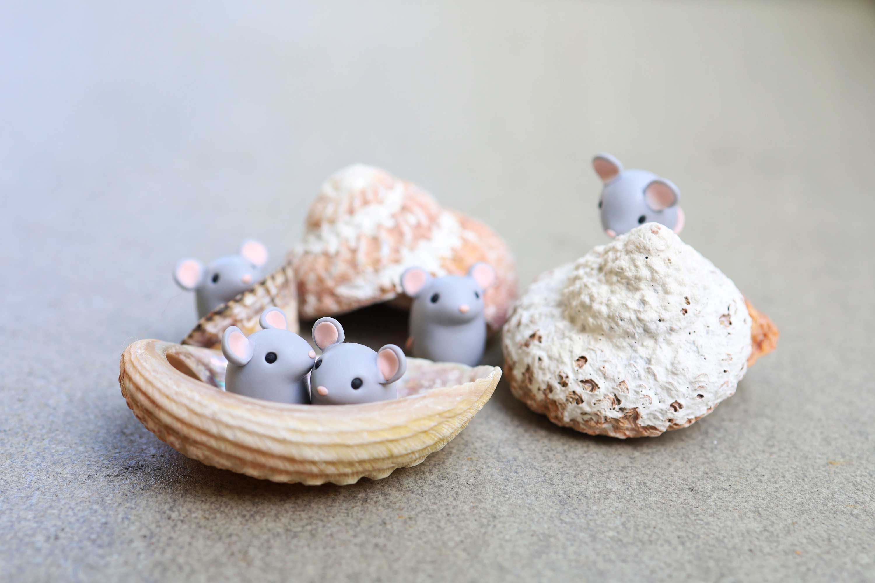 Mouse Figurine Rat Totem Mice Sculpture - Etsy