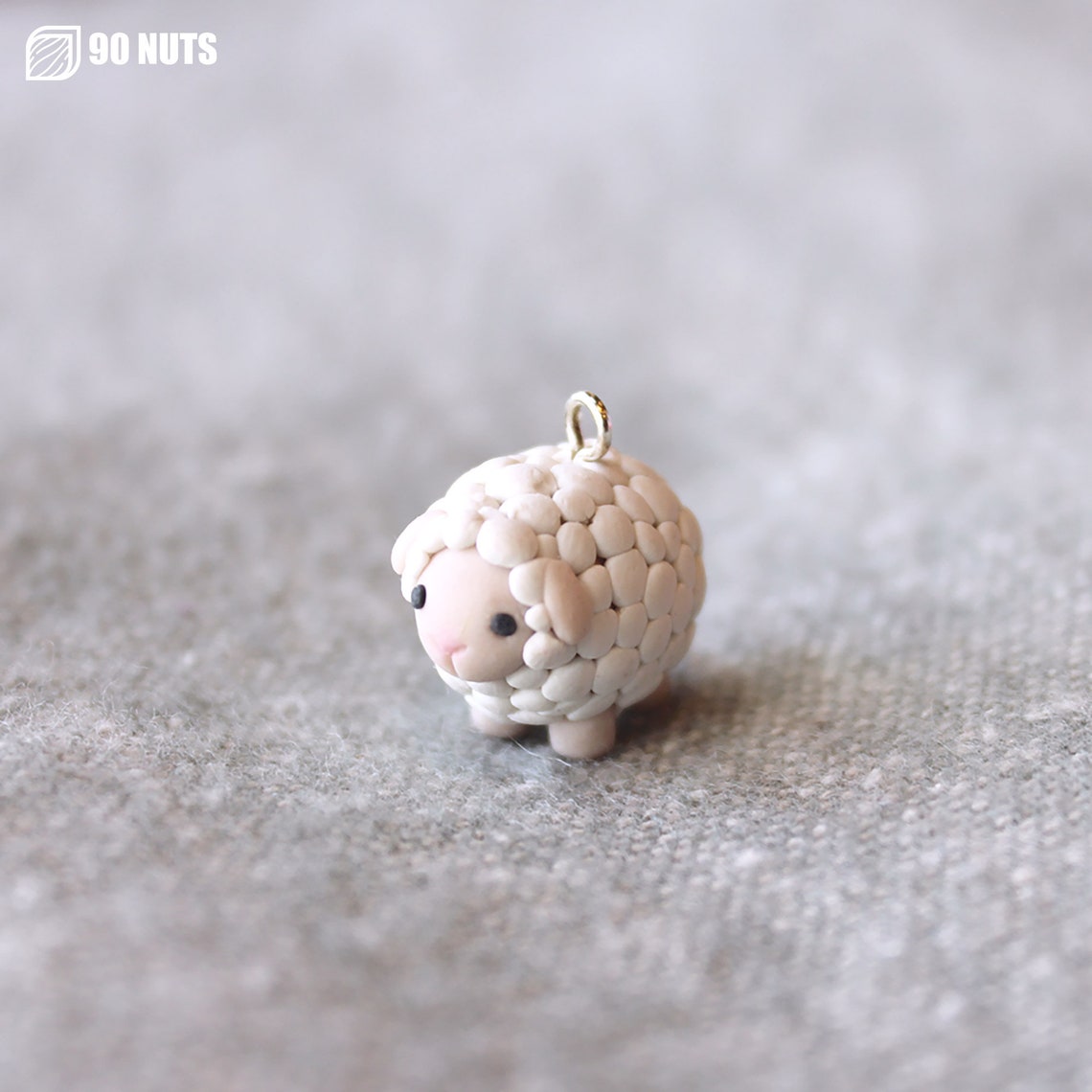 Sheepie Sheep Charm Lamb Keychain Miniature Animal - Etsy