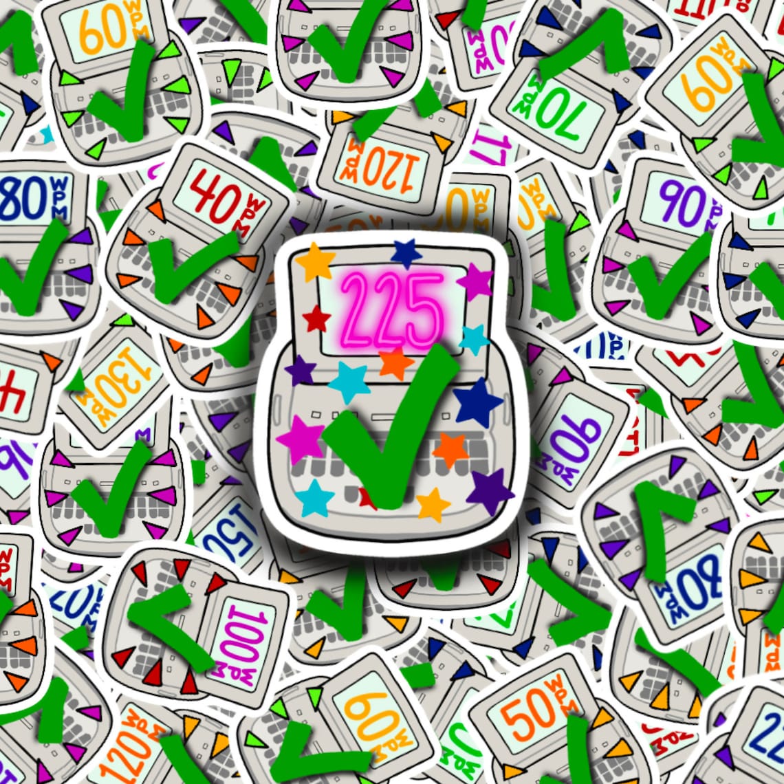 Stenography Student Progress Stickers court - Etsy