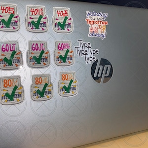 Stenography Student Progress Stickers (court Reporting) - Etsy