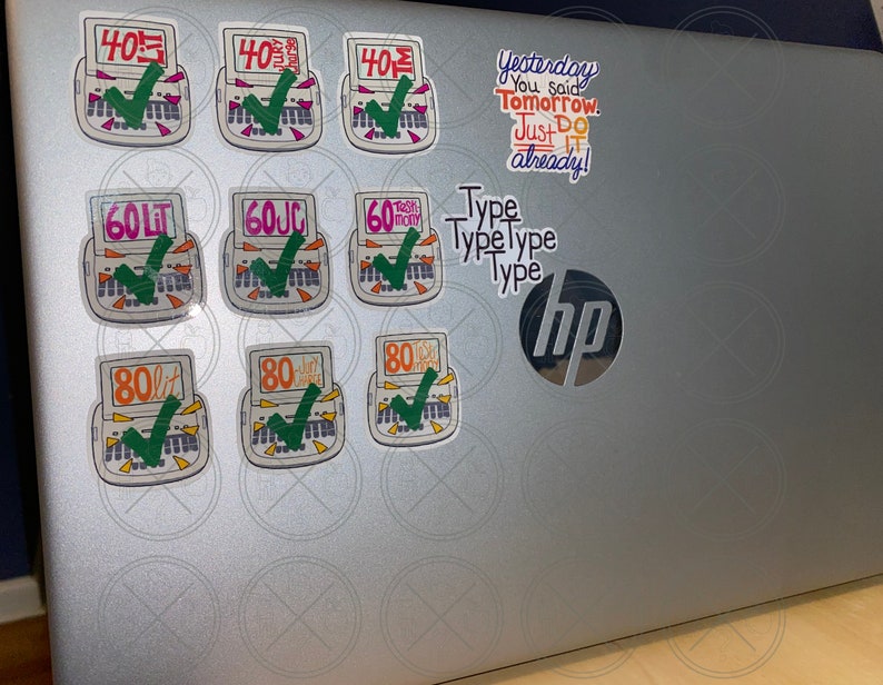 Stenography Student Progress Stickers court - Etsy