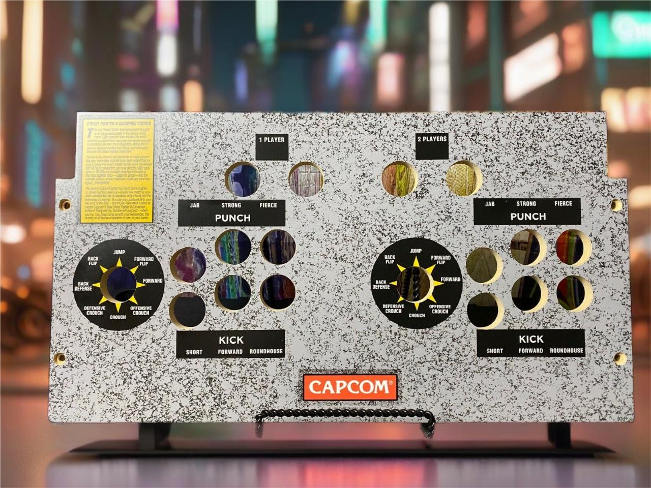 Arcade1up Street Fighter Custom Control Panel - Etsy