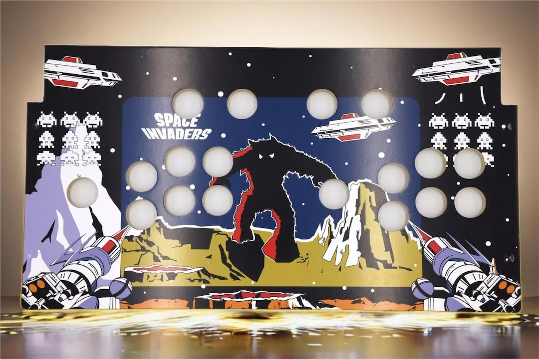 Arcade1up Space Invaders Custom Control Panel - Etsy