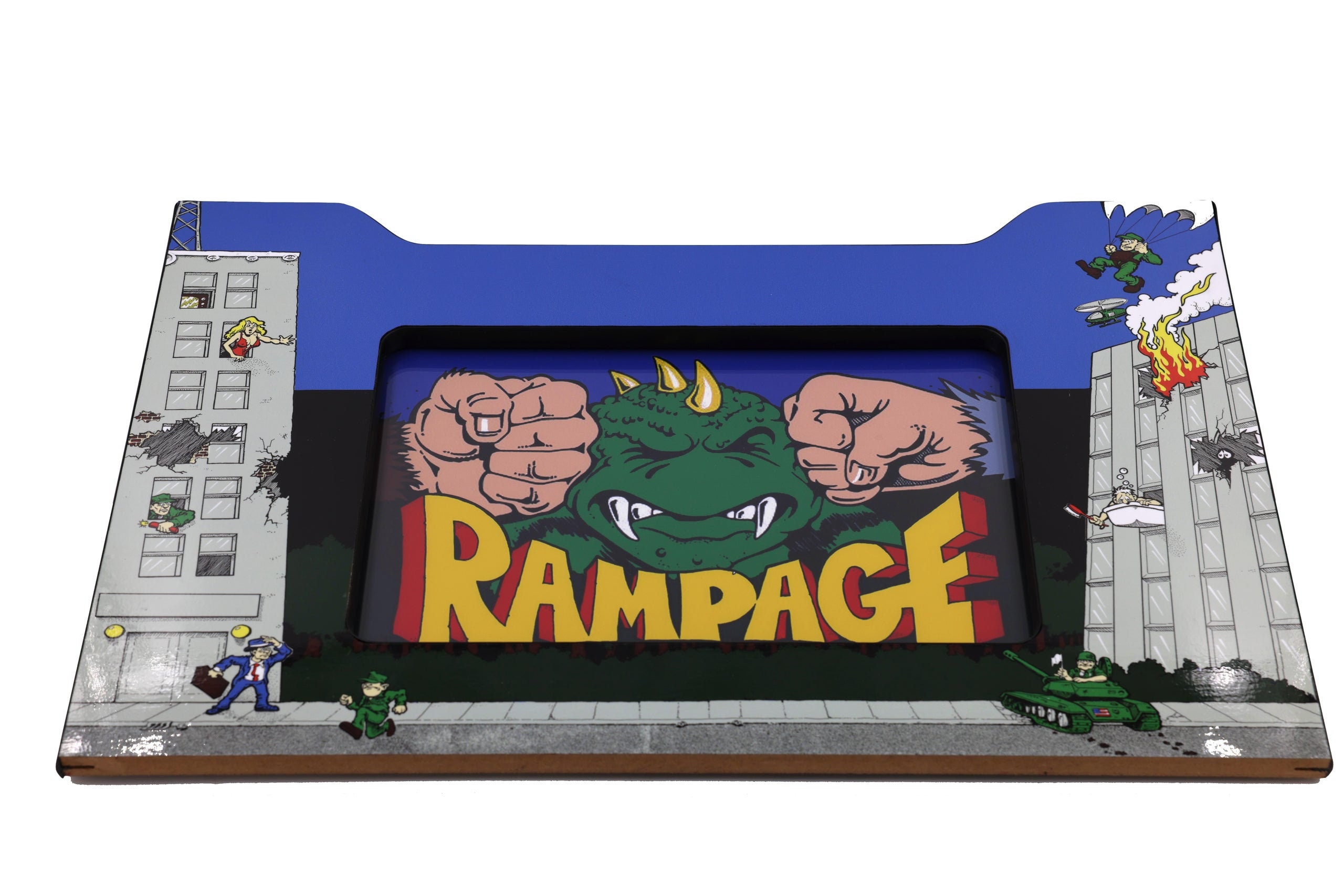 Arcade1up Rampage Lit Riser Panel - Etsy