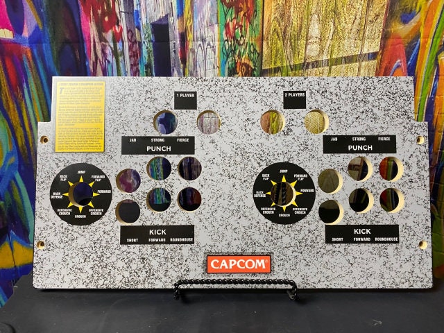 Arcade1up Street Fighter Custom Control Panel - Etsy