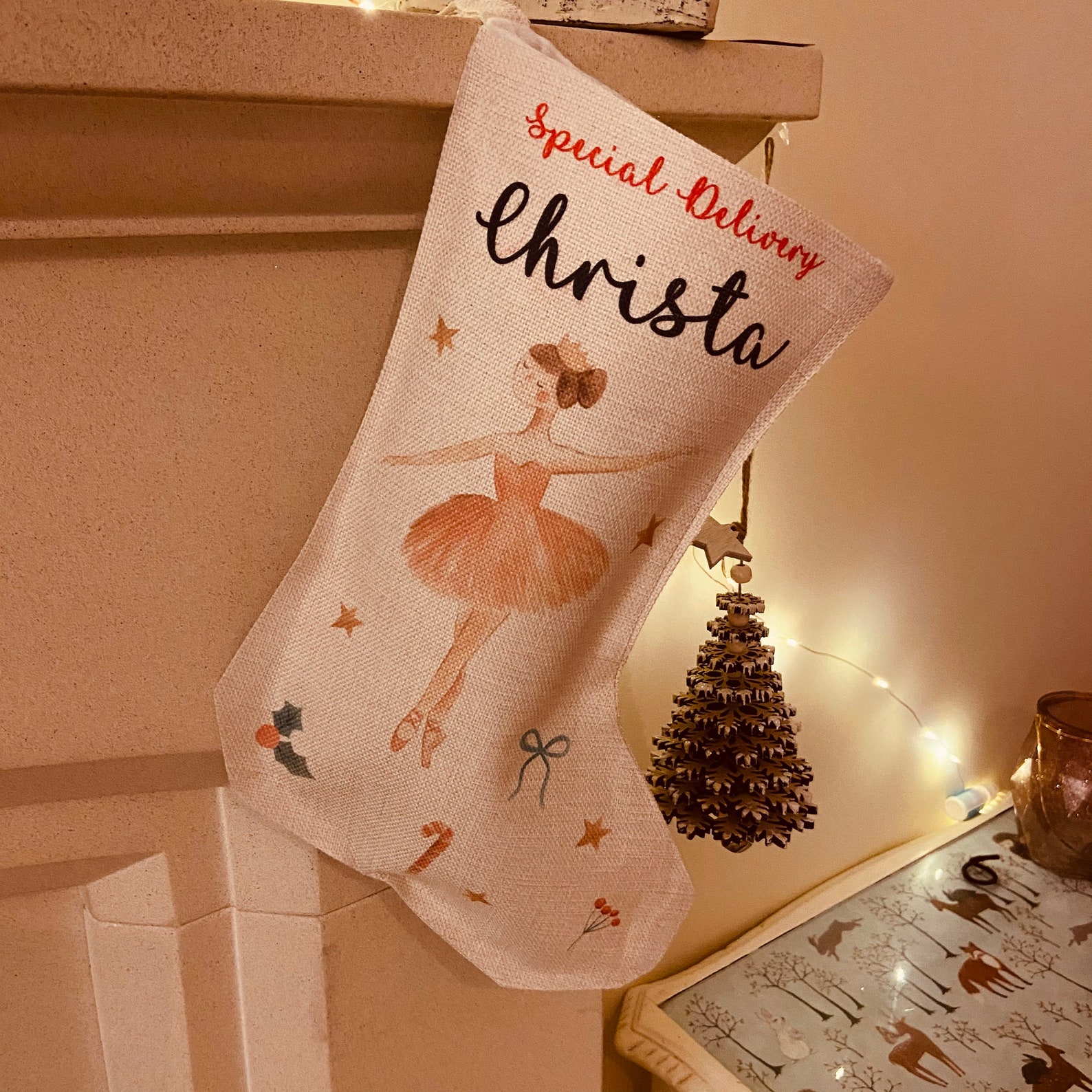 Nutcracker Christmas Stocking Sack Gift Bag Xmas Eve Box - Etsy UK