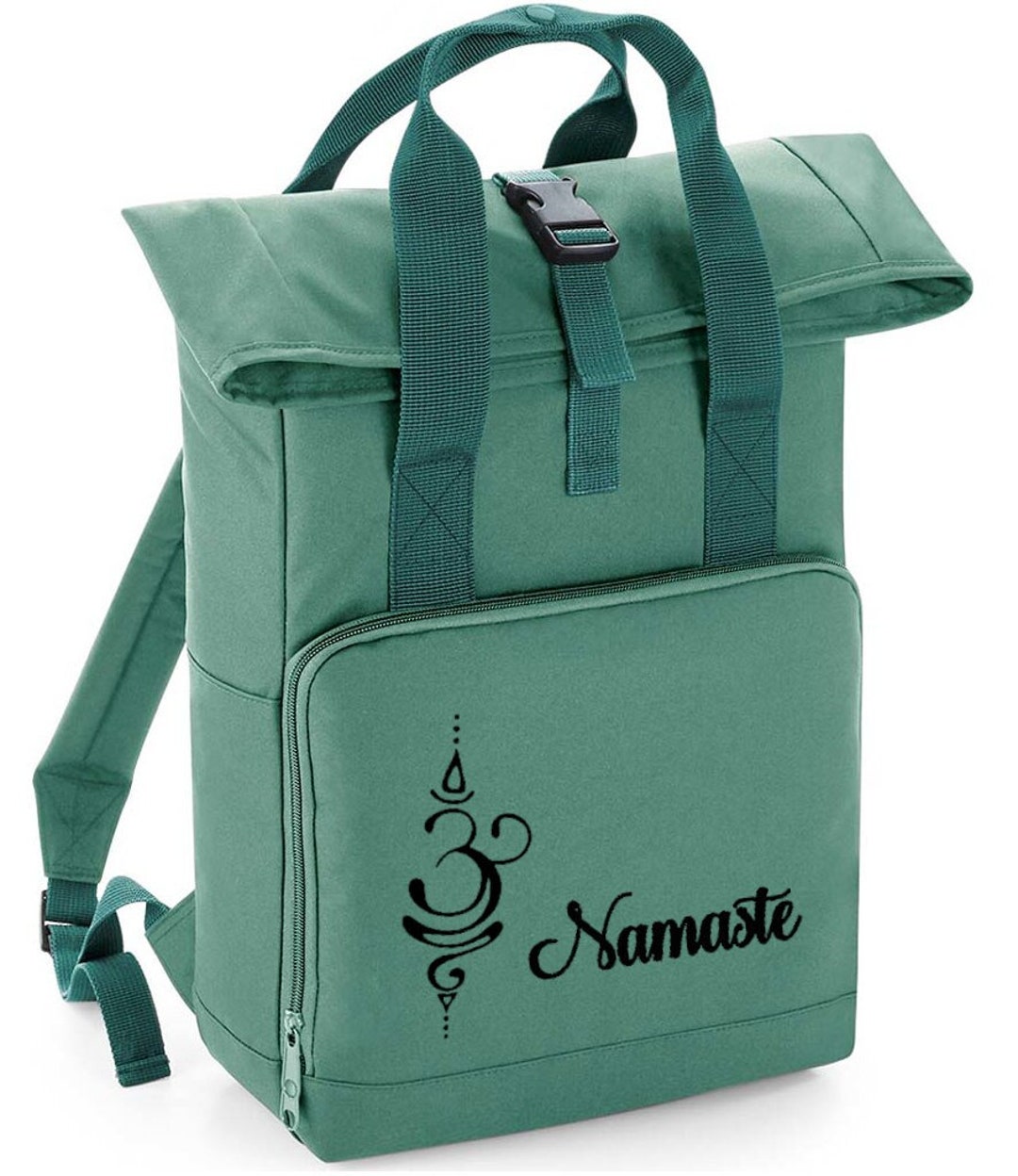 Yoga Bag Breathe Symbol Namaste Backpack Meditation Mindfulness Holdall ...