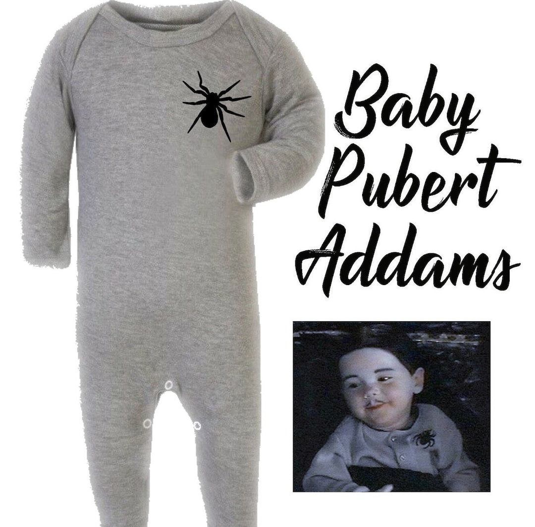 Addams Family Pubert Baby Grow ROMPER Bodysuit One-piece All in One ...