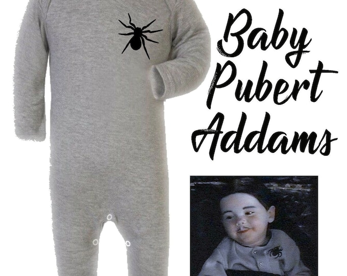 Addams Family Pubert Baby Grow ROMPER Bodysuit One-piece All in One ...