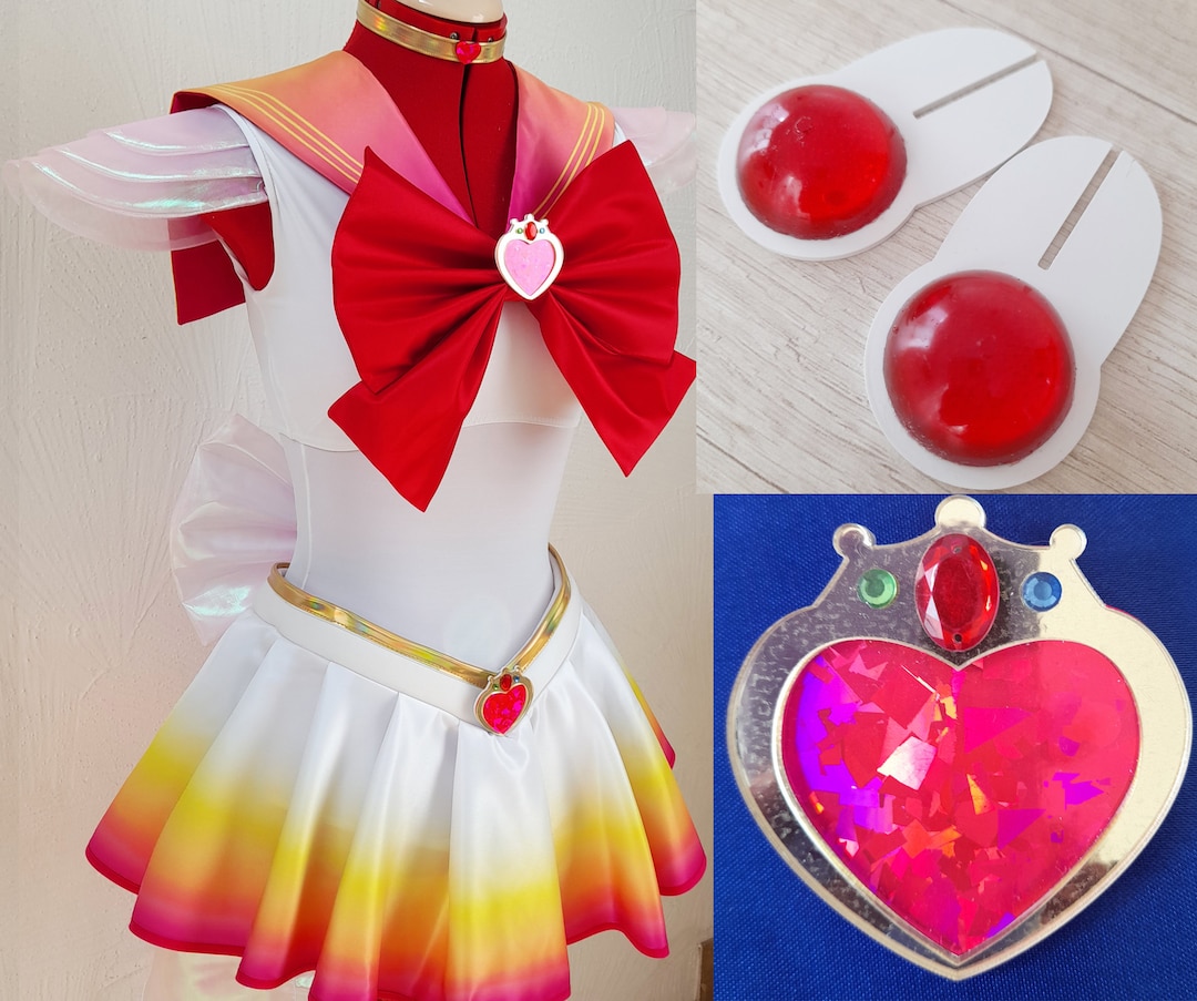 Traje De Cosplay Rosa Princesa Chibi HECHO A MEDIDA Hecho a Mano - Etsy