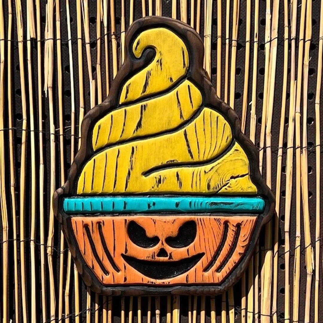 Dole Whip Wood Carving - Etsy