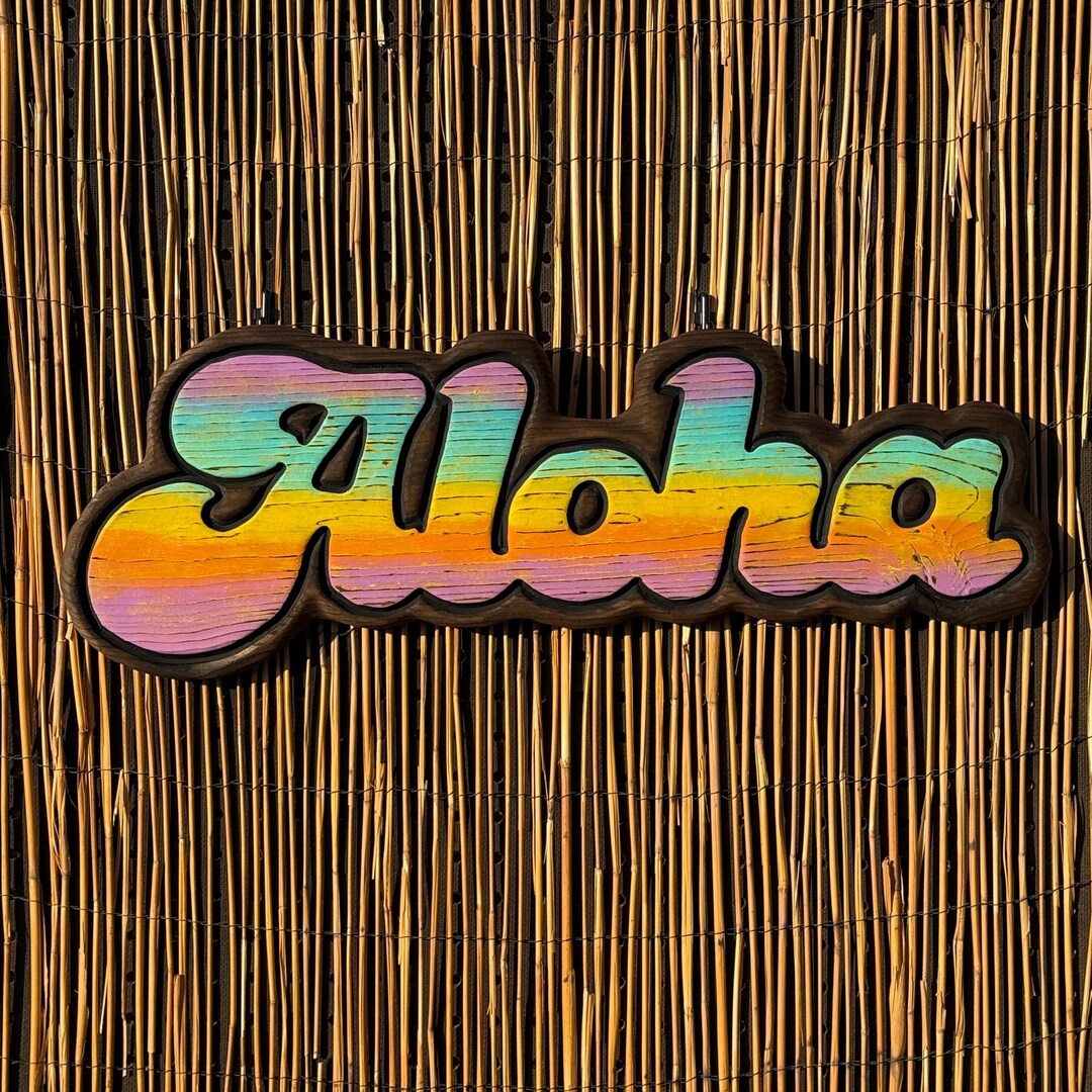 Aloha Wall Decor - Etsy