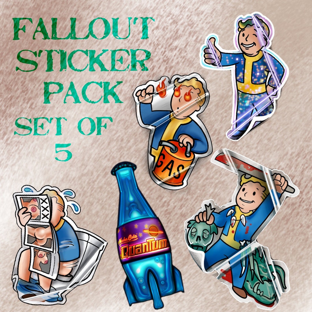 Fallout Sticker Pack - Etsy