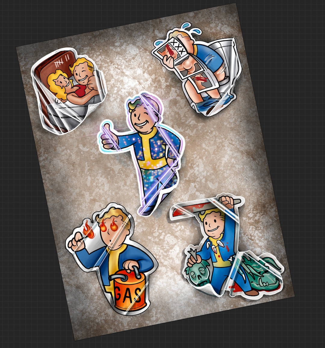 Fallout Pip Boy Perks Tattoo Flash Sheet - Etsy