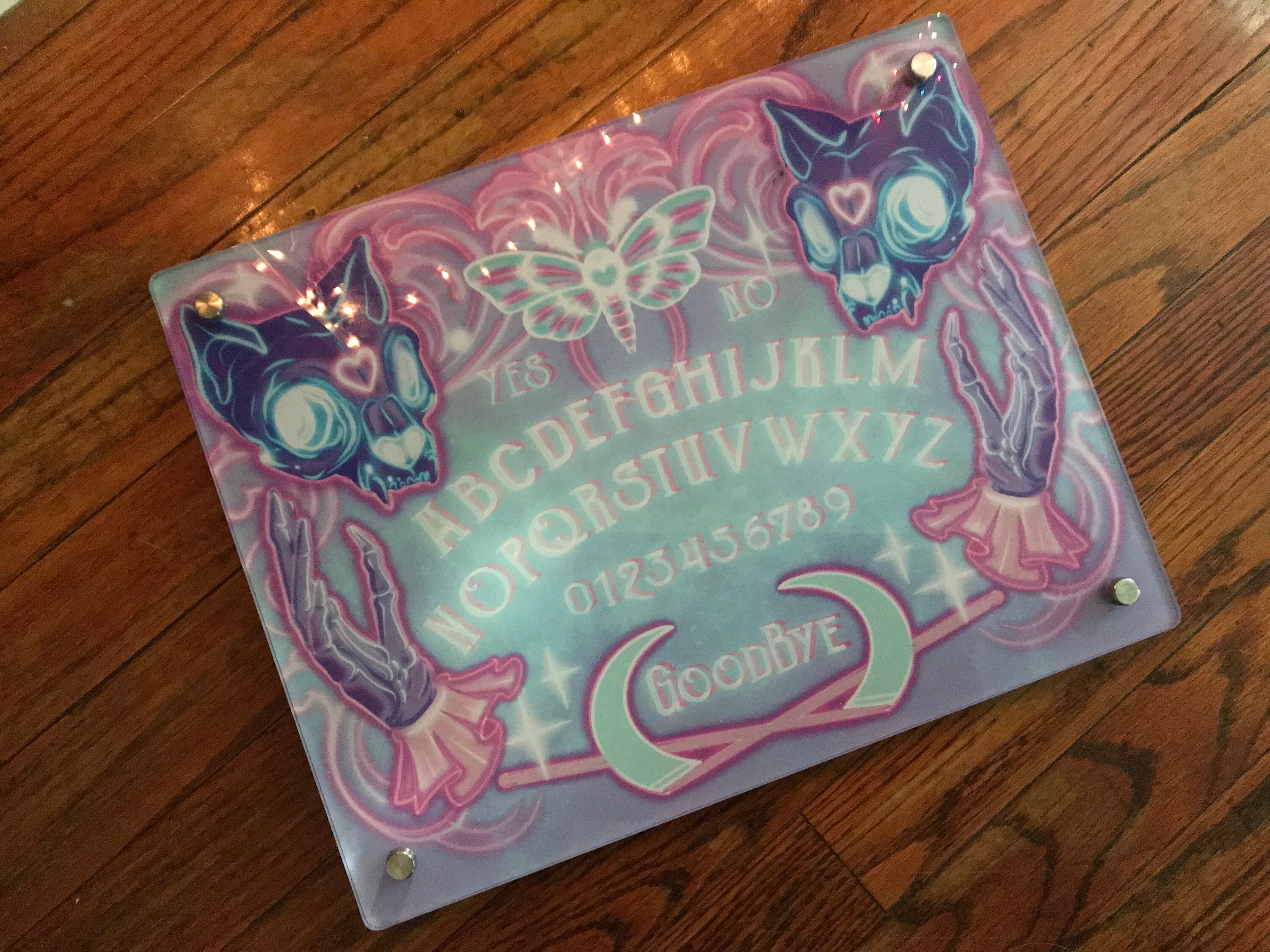 Acrylic Pastel Ouija Board - Etsy