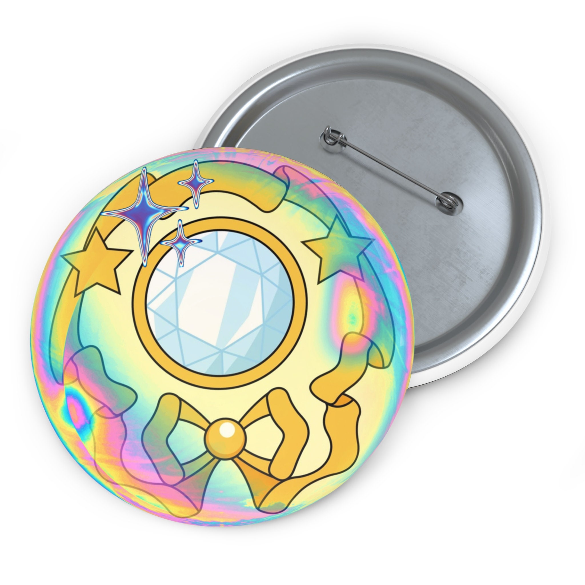 Magical Girl Pin-back Buttons - Etsy