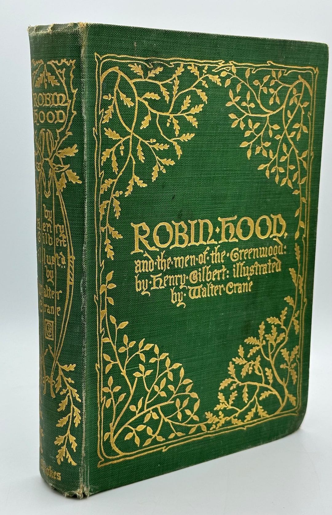 Robin Hood by Henry Gilbert Antique Decorative Illustrated Edition 1912 ...