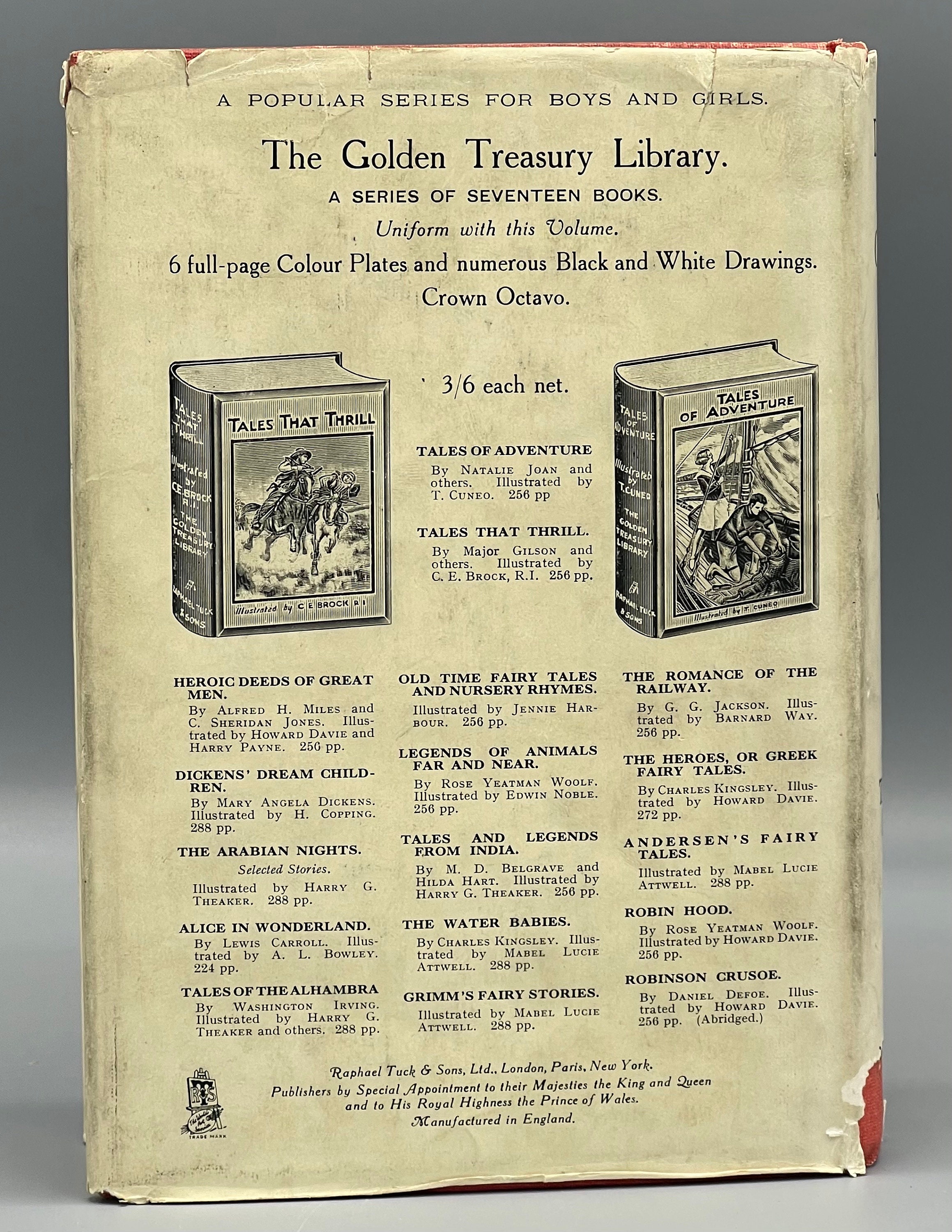 Dickens' Dream Children 1920s Antique Illustrated Charles Dickens ...