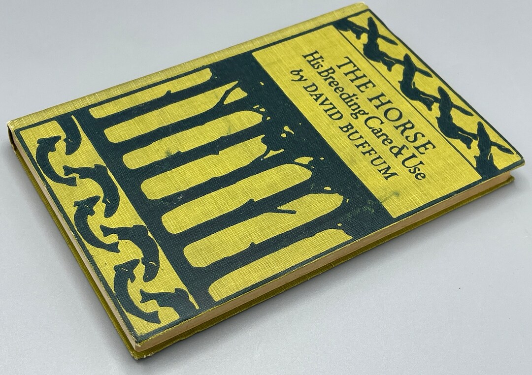 The Horse His Breeding, Care and Use by David Buffum 1911 - Etsy