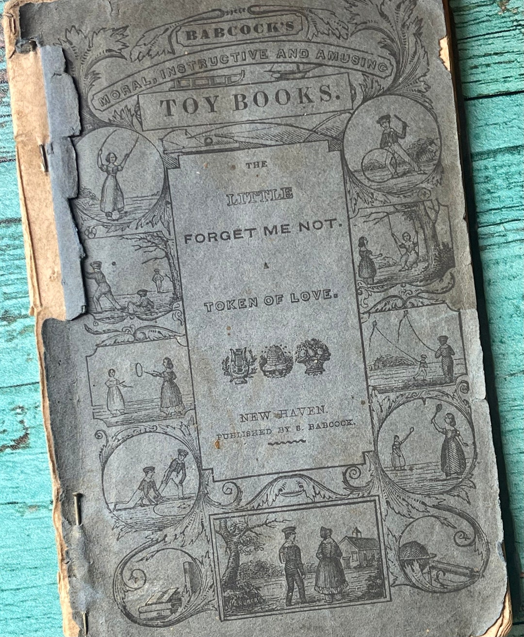 The Little Forget-me-not Early American Chapbook for Children 1840s ...