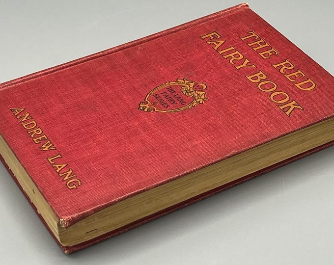 The Red Fairy Book by Andrew Land Vintage 1930 Edition - Etsy
