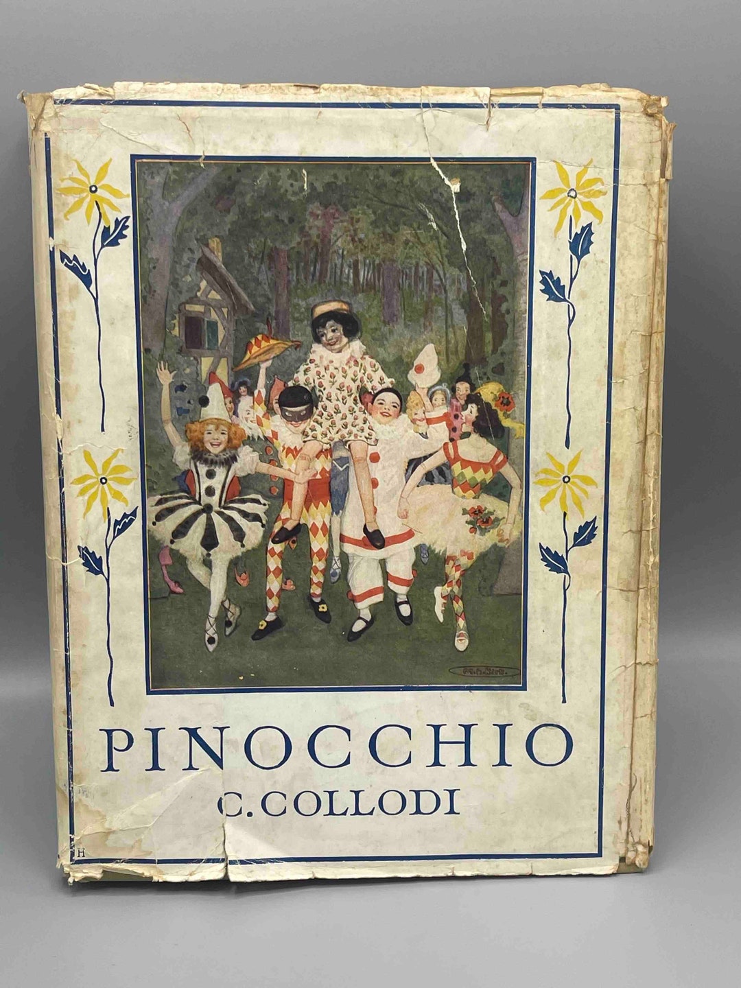 Pinocchio Illustrated by Maria Kirk 1920 Carlo Collodi Vintage Book ...