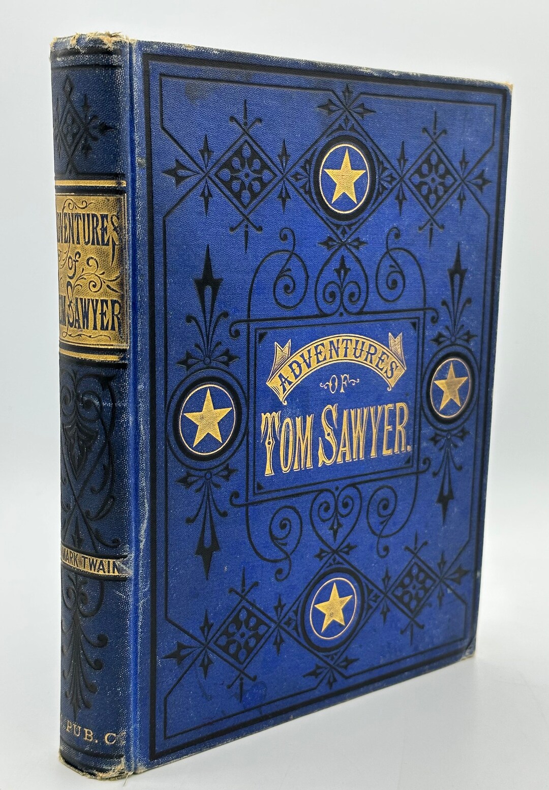 The Adventures of Tom Sawyer by Mark Twain Antique Early Edition 1879 - Etsy