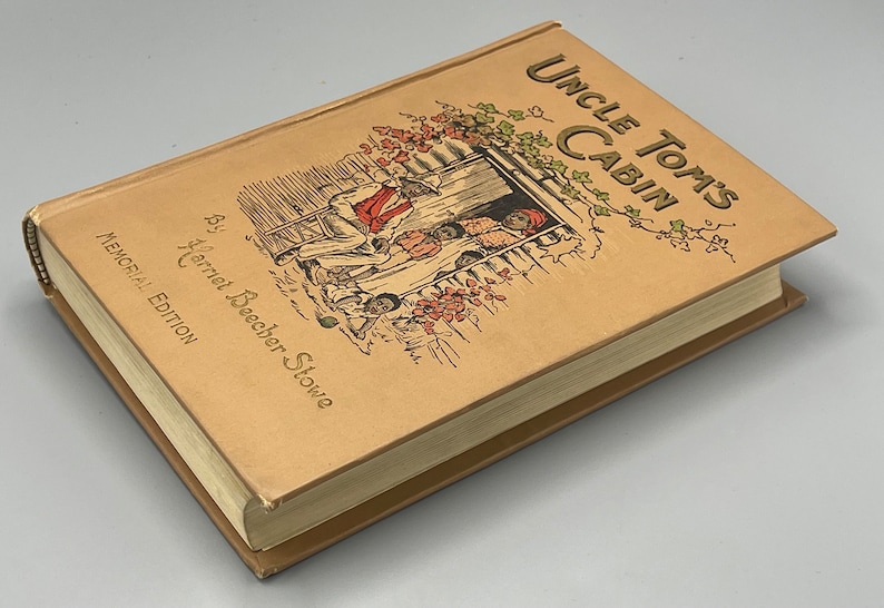Uncle Tom's Cabin by Harriet Beecher Stowe 1897 Beautiful Antique Illustrated Memorial Edition ...