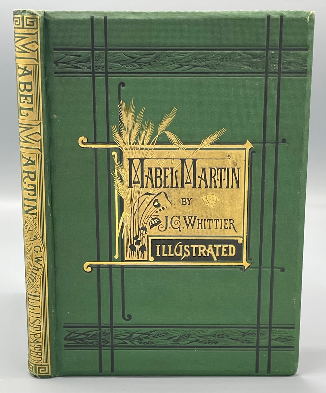 Mabel Martin A Harvest Idyl by John Greenleaf Whittier 1876 Illustrated ...