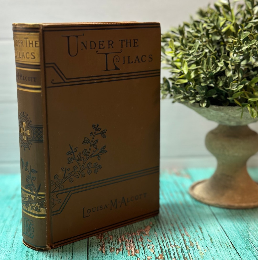 Under the Lilacs by Louisa May Alcott Boston 1915 Antique Decorative ...
