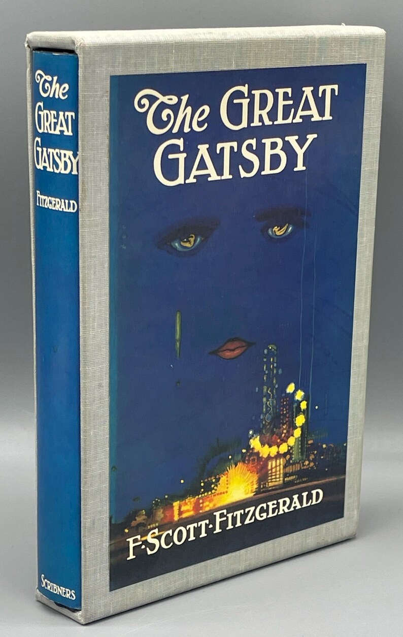The Great Gatsby by F. Scott Fitzgerald First Edition Library Facsimile ...