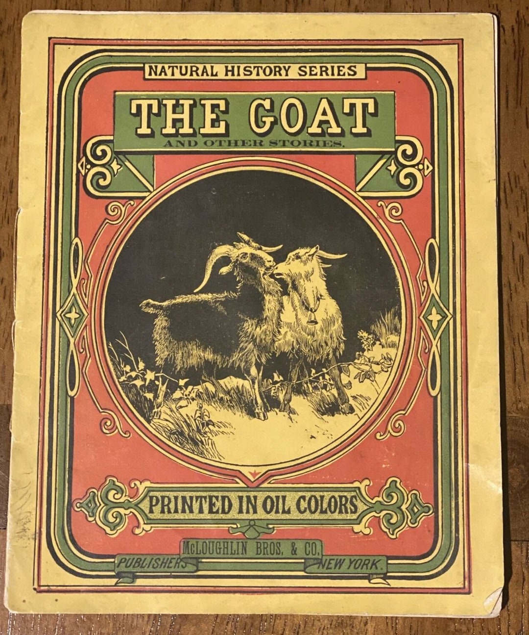 The Goat Color Lithograph Illustrations Circa 1880 Mcloughlin Bros ...